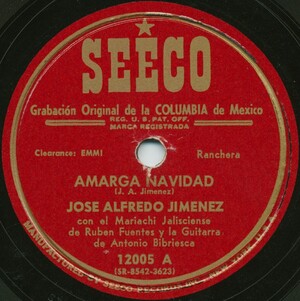 José Alfredo Jiménez - Amarga Navidad - Rate Your Music